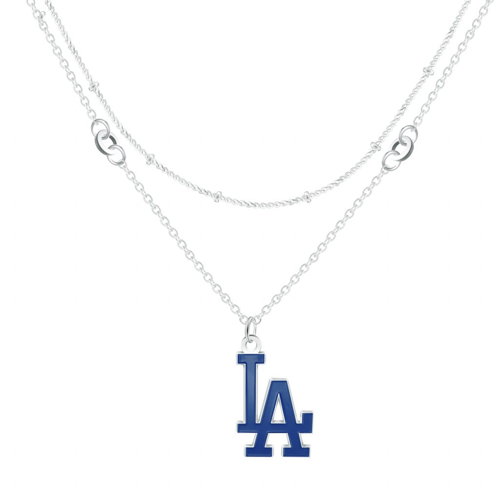Dual Fancy Chain Necklace – Los Angeles Dodgers – Simran International