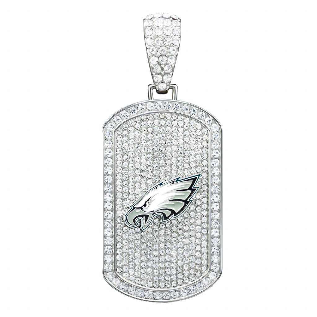 Bling Dog-Tag Necklace – Philadelphia Eagles – Simran International
